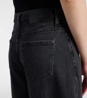 7 For All Mankind Balloon Barrel-leg Jeans - Black