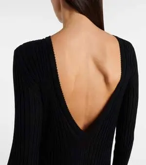 Khaite Sigrid Wool Maxi Dress