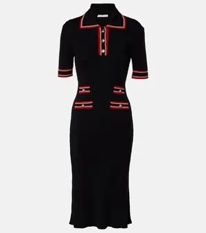 Alessandra Rich Short Sleeve Day Dresses