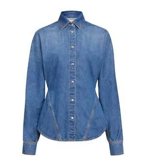 Women's Blue Denim Shirts