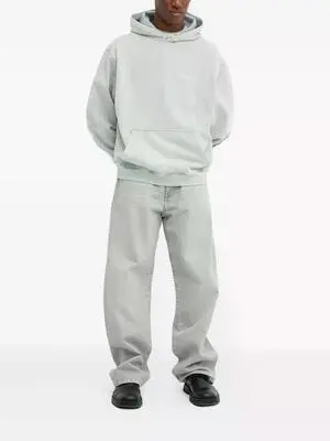 Filling Pieces Embroidered-logo Hoodie