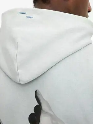 Filling Pieces Embroidered-logo Hoodie