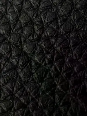 Prada Leather Pouch With Metal Logo
