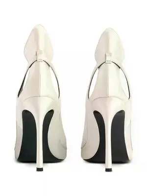 Nina Ricci Satin Cut-out Pumps