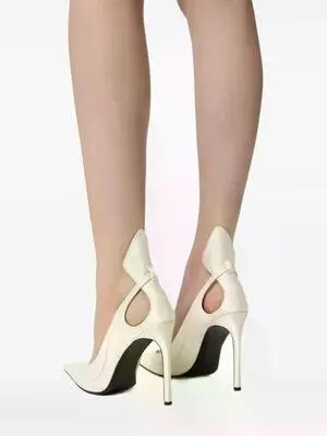 Nina Ricci Satin Cut-out Pumps