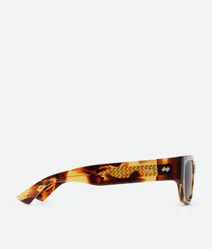 Bottega Veneta Intrecciato Square Sunglasses