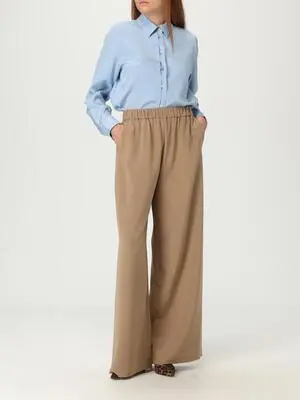Max Mara Wide Leg Pants - Brown