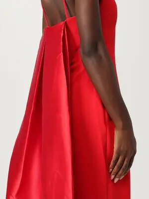 Solace London Evening Gown - Red