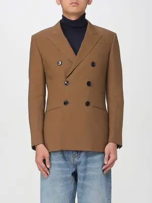 Ami Double-breasted Jacket - Brown