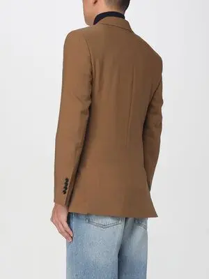Ami Double-breasted Jacket - Brown