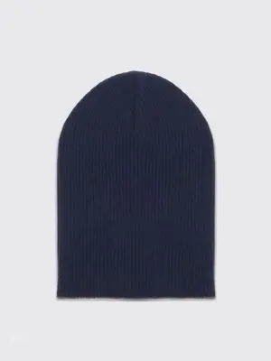 Brunello Cucinelli Ribbed Beanie Blue