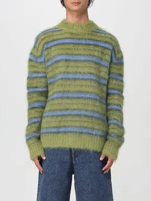 Marni Striped Pullover Sweater - Green