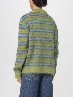 Marni Striped Pullover Sweater - Green