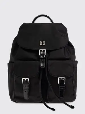 Tory Burch Tory Burch Virginia Recycled Nylon Backpack Black