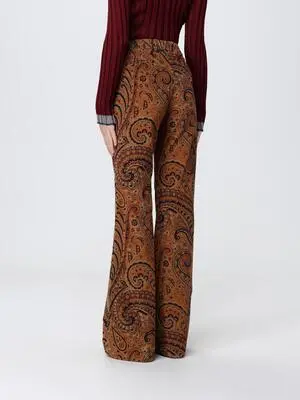 Etro Paisley Print Flared Trousers