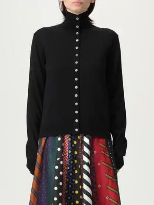 Moschino Button Detailed Sweater - Black