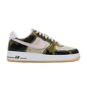 Nike Air Force 1 Low 'patent Camo - Green