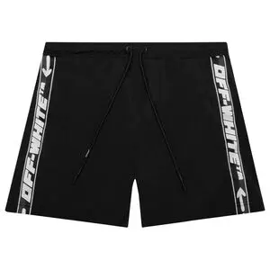 Off-White Athl Logoband Swimshorts - Black