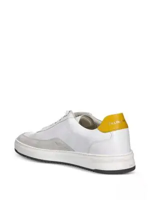 Filling Pieces Mondo Squash Leather Sneakers - White