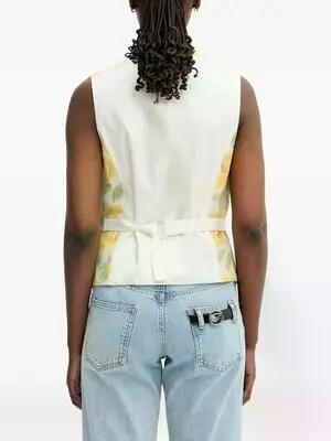 Kenzo Peonies Sleeveless Top