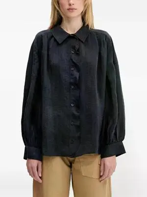 SAMSOE SAMSOE Ruffled Balloon-sleeve Shirt