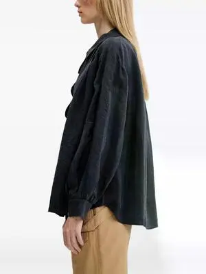 SAMSOE SAMSOE Ruffled Balloon-sleeve Shirt