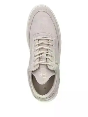 Filling Pieces Jet Runner Low-top Suede Sneakers - Grey