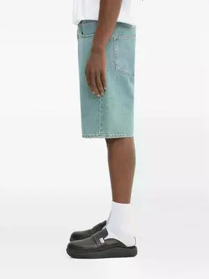 SAMSOE SAMSOE Denim Bermuda Shorts - Blue
