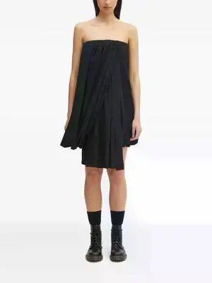 JW Anderson Draped Bustier Strapless Dress