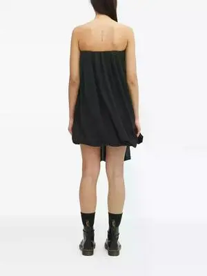 JW Anderson Draped Bustier Strapless Dress