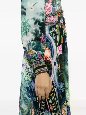 Camilla Basked In Baroque Dress