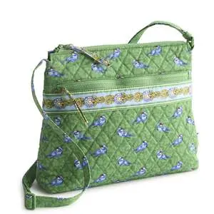 VERA BRADLEY Original Zip Hipster Crossbody Bag - Green