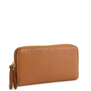 VERA BRADLEY Medium Continental Wallet - Brown