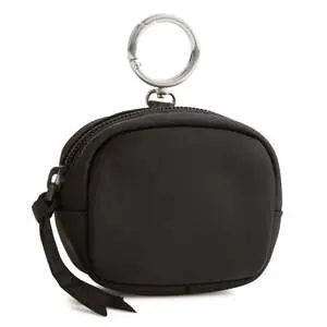 VERA BRADLEY Zip Earbud Bag Charm - Black