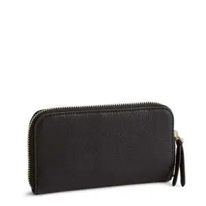 VERA BRADLEY Medium Continental Wallet In Moonless Night - Black