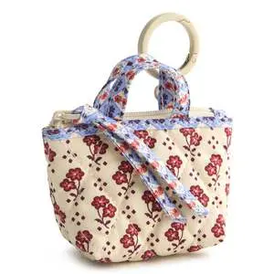 VERA BRADLEY Original Tote Bag Charm - Red