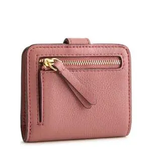 VERA BRADLEY Small Tab Wallet In Withered Rose - Pink
