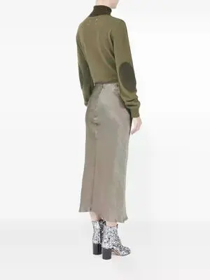 MAISON MARGIELA Bias-cut Midi Skirt