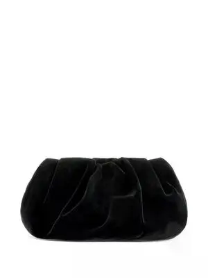 Oscar De La Renta Velvet Bow Clutch
