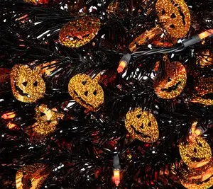 NORTHLIGHT Prelit Pop Up Jack O' Lantern Hallow En Tree 4