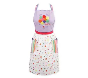 DESIGN IMPORTS A Bunch Of Fun Embellished Apron - One-color