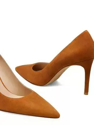 STUART WEITZMAN 85mm Power Suede Pumps