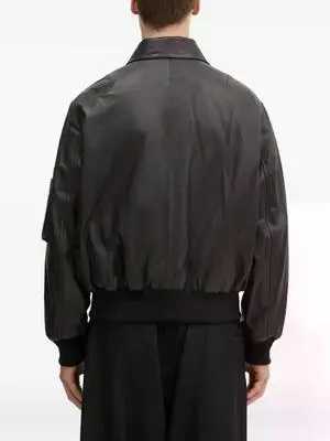 Kenzo Leather Zip-fastening Jacket