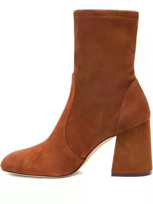 STUART WEITZMAN 85mm Essentialist Stretch Suede Boots