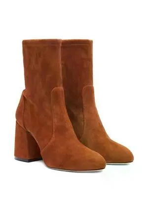 STUART WEITZMAN 85mm Essentialist Stretch Suede Boots