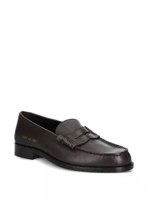 COMMON PROJECTS Penny Leather Loafers - Brown