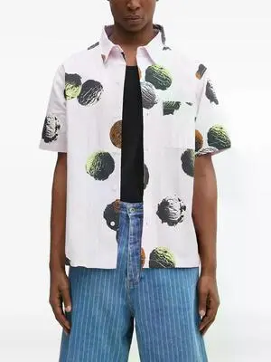 Icecream Button Down Shirts For Men