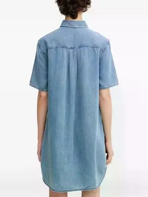 SAMSOE SAMSOE Denim Shirt Dress