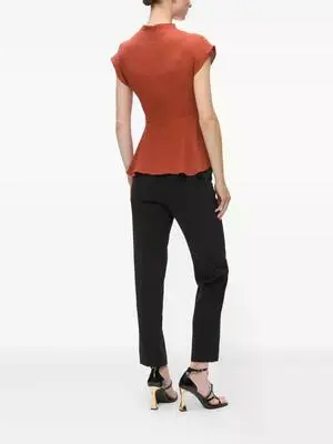 Karl Lagerfeld Asymmetrical Draped Top