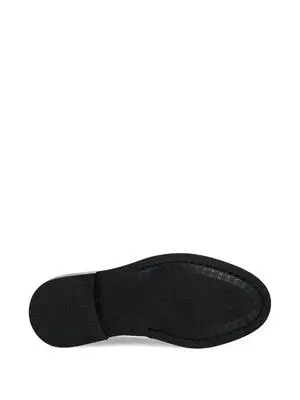Filling Pieces Chain-detail Leather Loafers